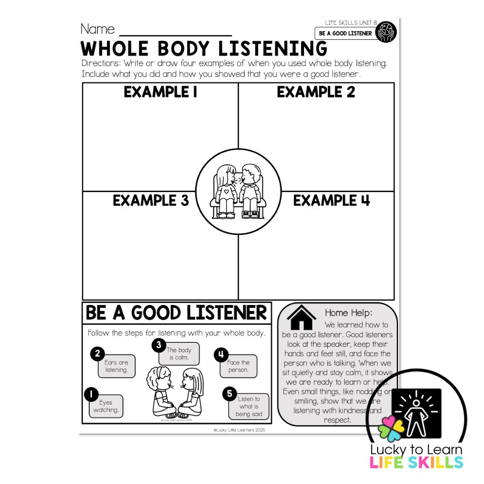 Lucky to Learn Life Skills - Unit 8 Communication and Kindness - Be a ...
