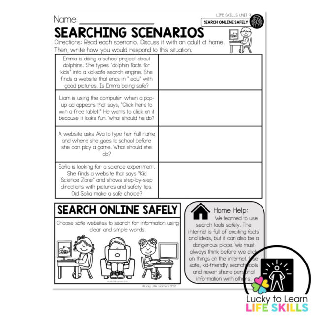 Lucky to Learn Life Skills - Unit 9 Technology and Tools - Search ...