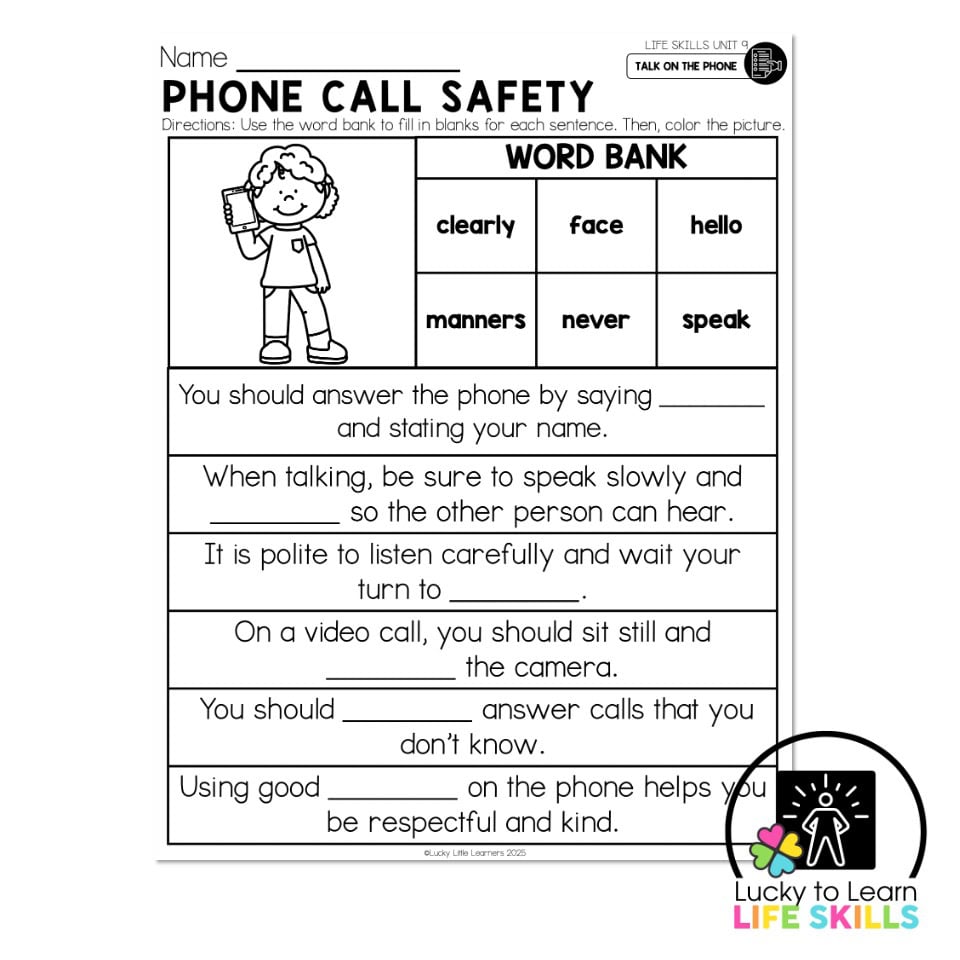 Lucky to Learn Life Skills - Unit 9 Technology and Tools - Talk on the ...