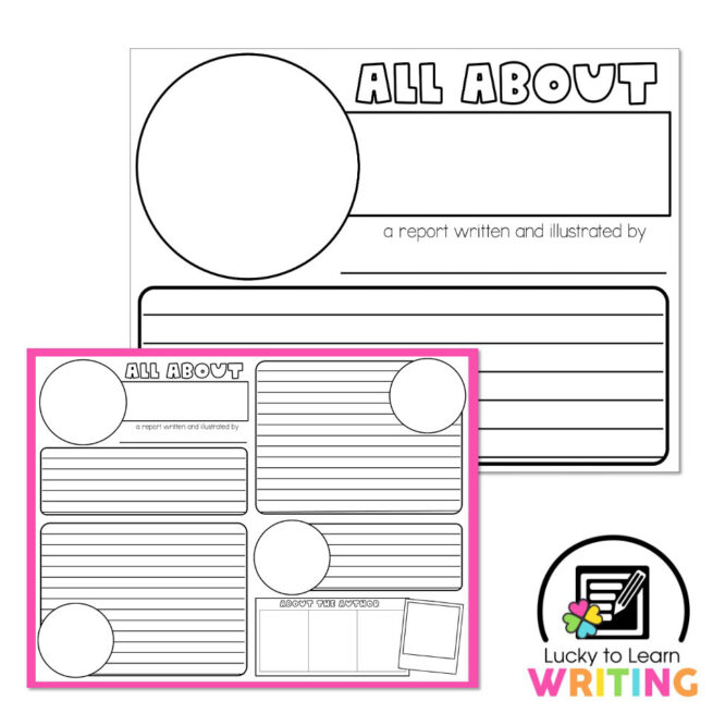 Lucky to Learn Writing - Unit 3 Informational - Week 7 - Report Writing ...